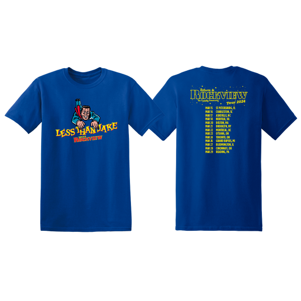 Less Than Jake - RETURN To Rockview Tour T-Shirt – Less Than Jake Merch