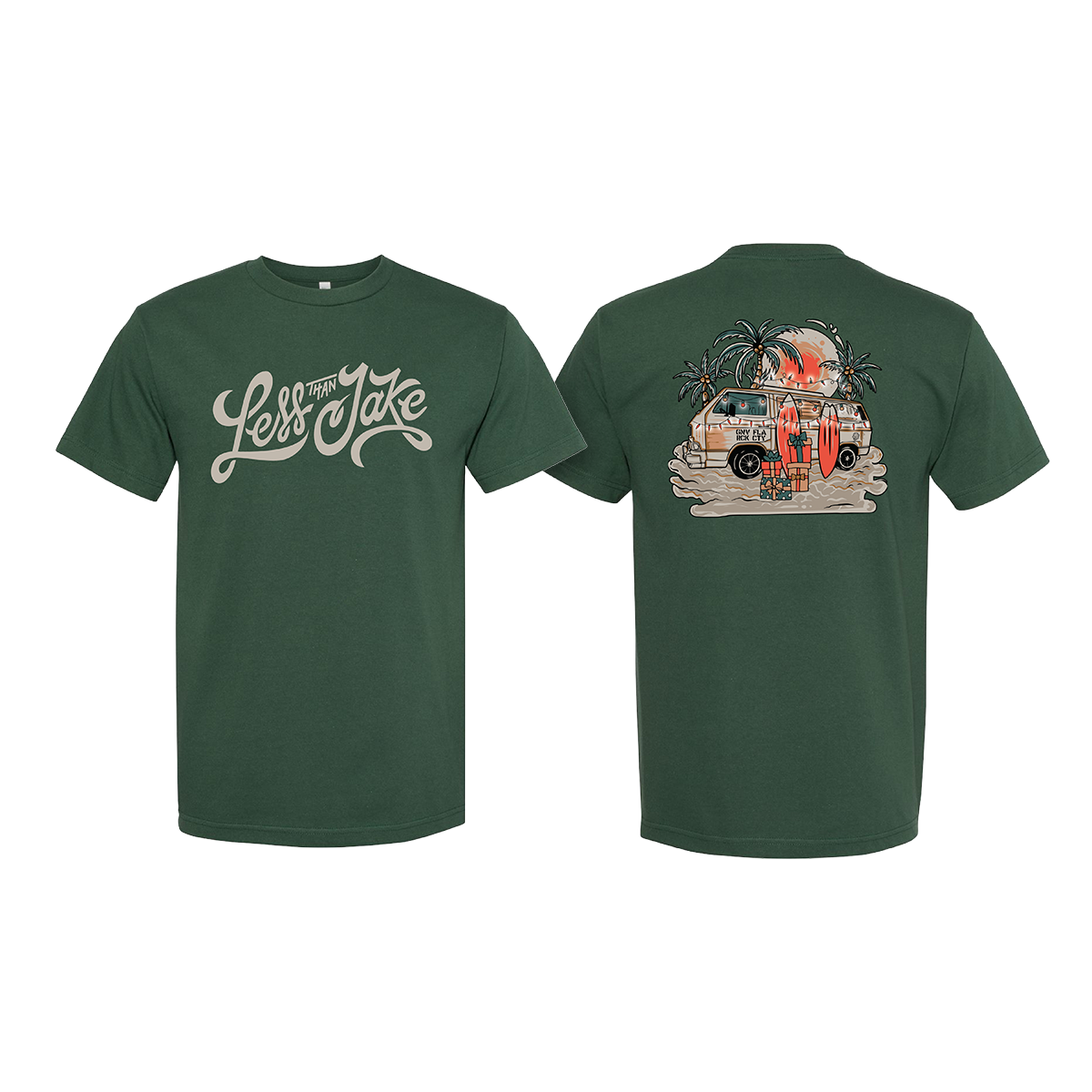 Less Than Jake - Christmas Island Heavyweight T-shirt – Less Than Jake ...