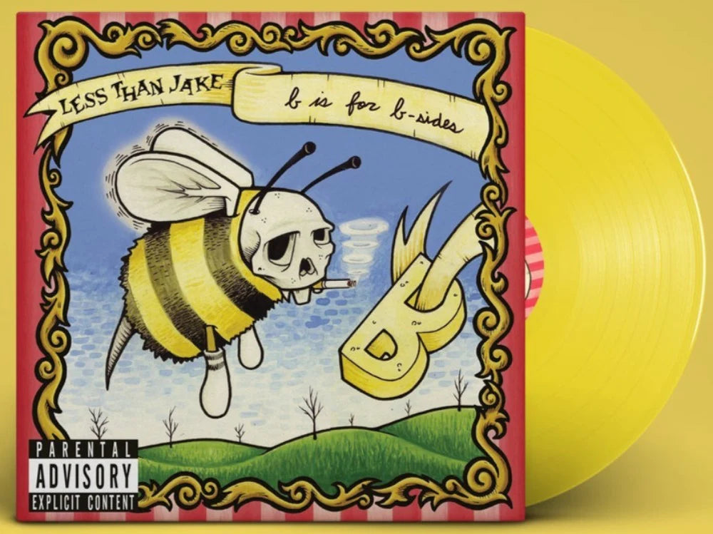 Less Than Jake - B IS FOR B-SIDES LP - Opaque Yellow – Less Than Jake Merch
