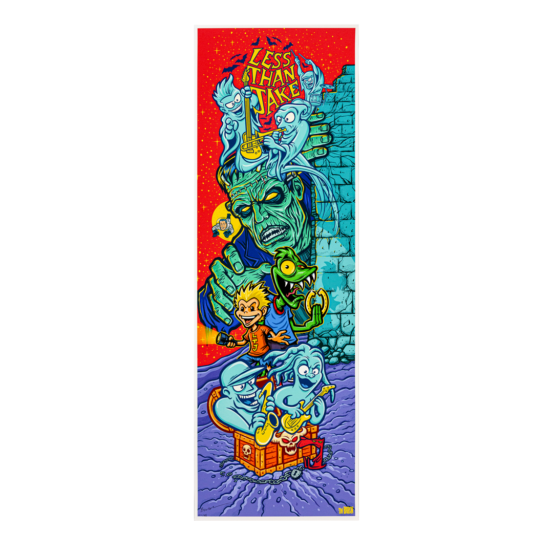 Less Than Jake - Frank N' Jake Limited Poster Print – Less Than Jake Merch
