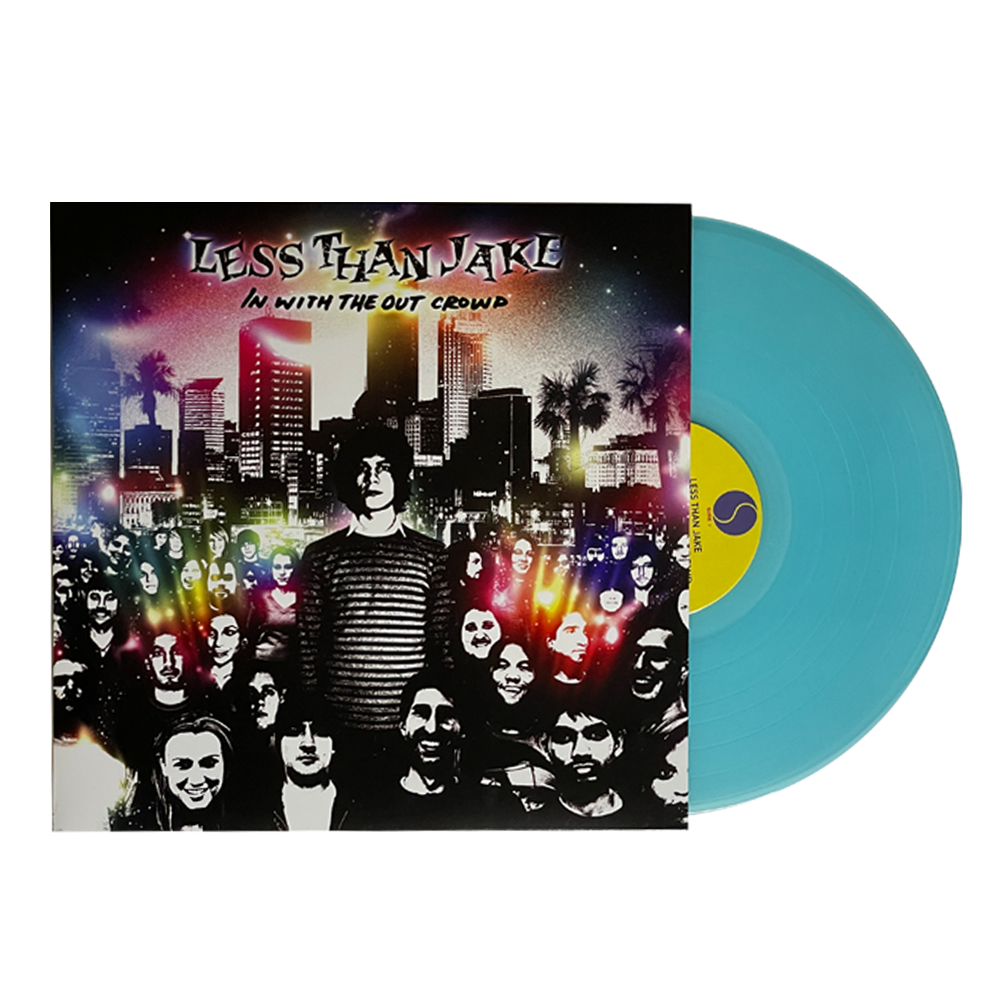 Less Than Jake - In With The Out Crowd Vinyl - Light Blue – Less Than ...