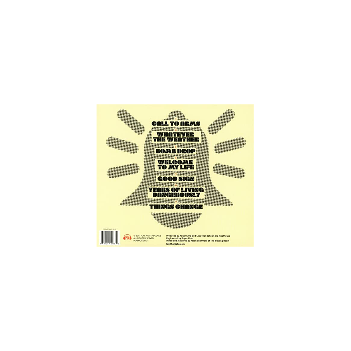 Less Than Jake - Sound The Alarm CD – Less Than Jake Merch